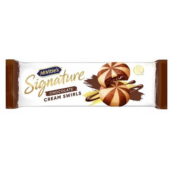 McVitie's Signature Chocolate Cream Swirls 142g - Candy Pop